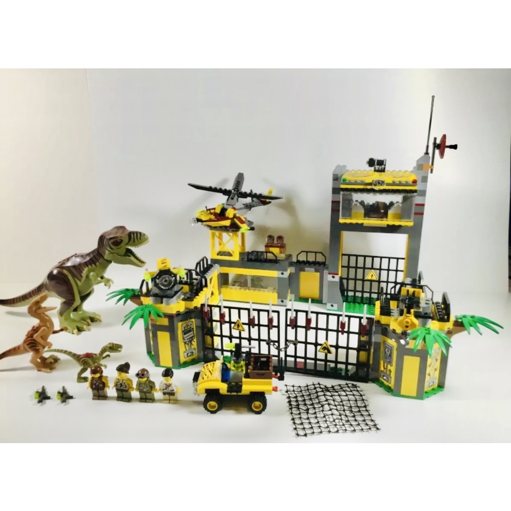 絕版逸品! LEGO 5887 樂高 恐龍系列 Dino 5887 Defense HQ 恐龍總部 | 蝦皮購物