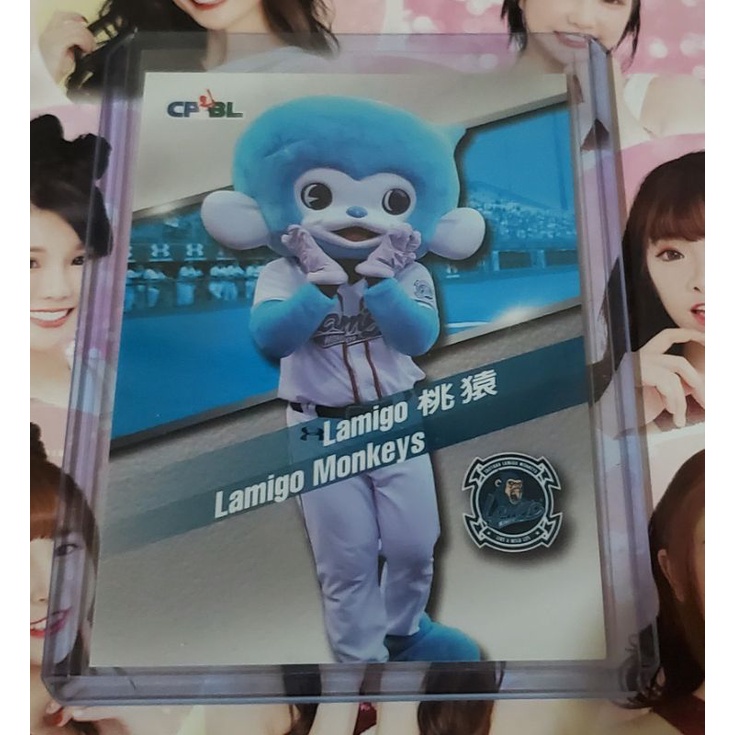 桃猿 Lamigo Monkey 吉祥物 戰績卡 球員卡 | 蝦皮購物