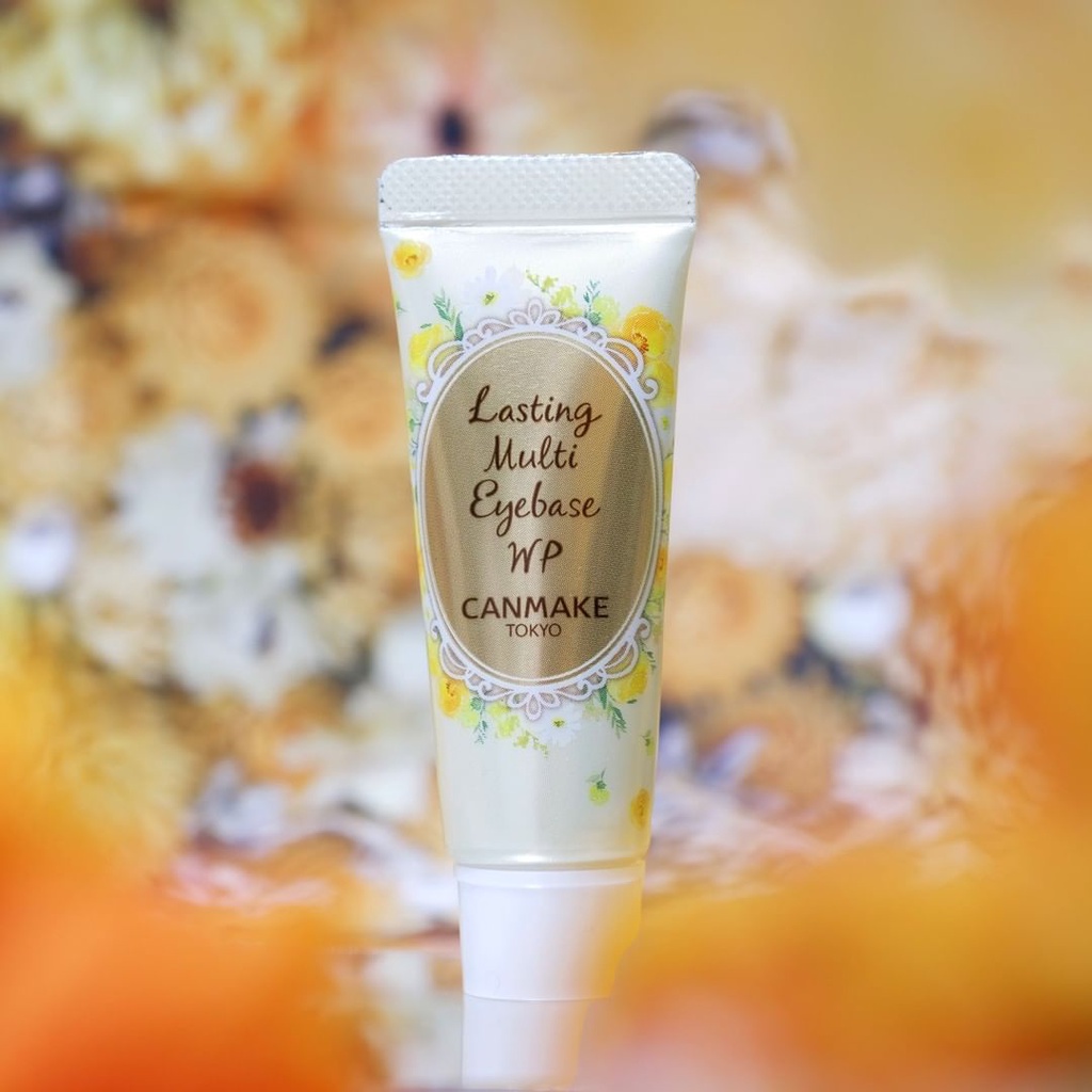 VV日妝選品♡現貨♡日本Canmake眼影打底膏 多功能眼妝底膏 WP02奶油黃色 WP01白色 | 蝦皮購物
