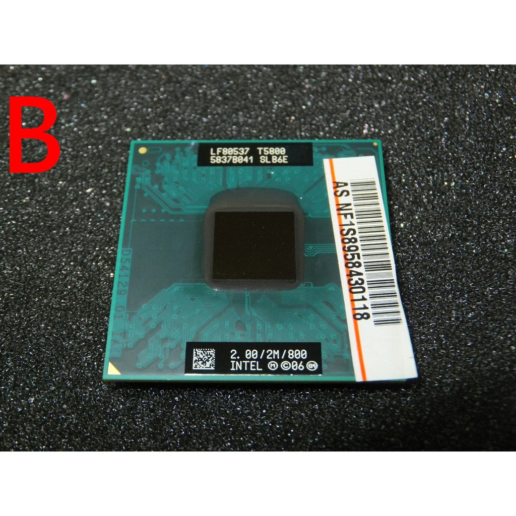 Socket P - Intel Core 2 Duo T5800 正式版 SLB6E | 蝦皮購物