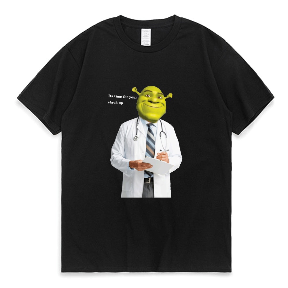 Shrek Check Up Meme T 恤 Shrek Memes Dank Memes Doctor Swamp | 蝦皮購物