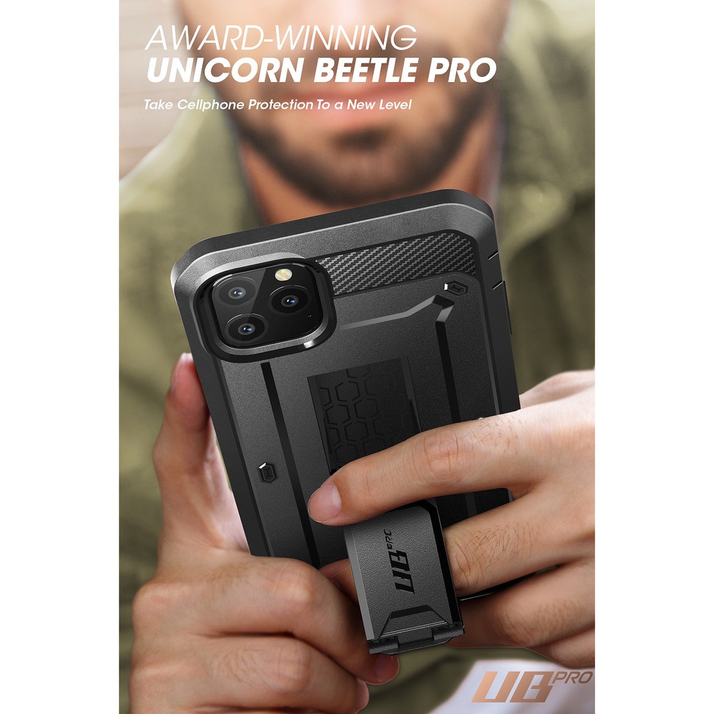 Supcase iPhone 11/ 11 Pro / 11 Pro Max 支架保護套自帶一體膜保護套手機殼 | 蝦皮購物
