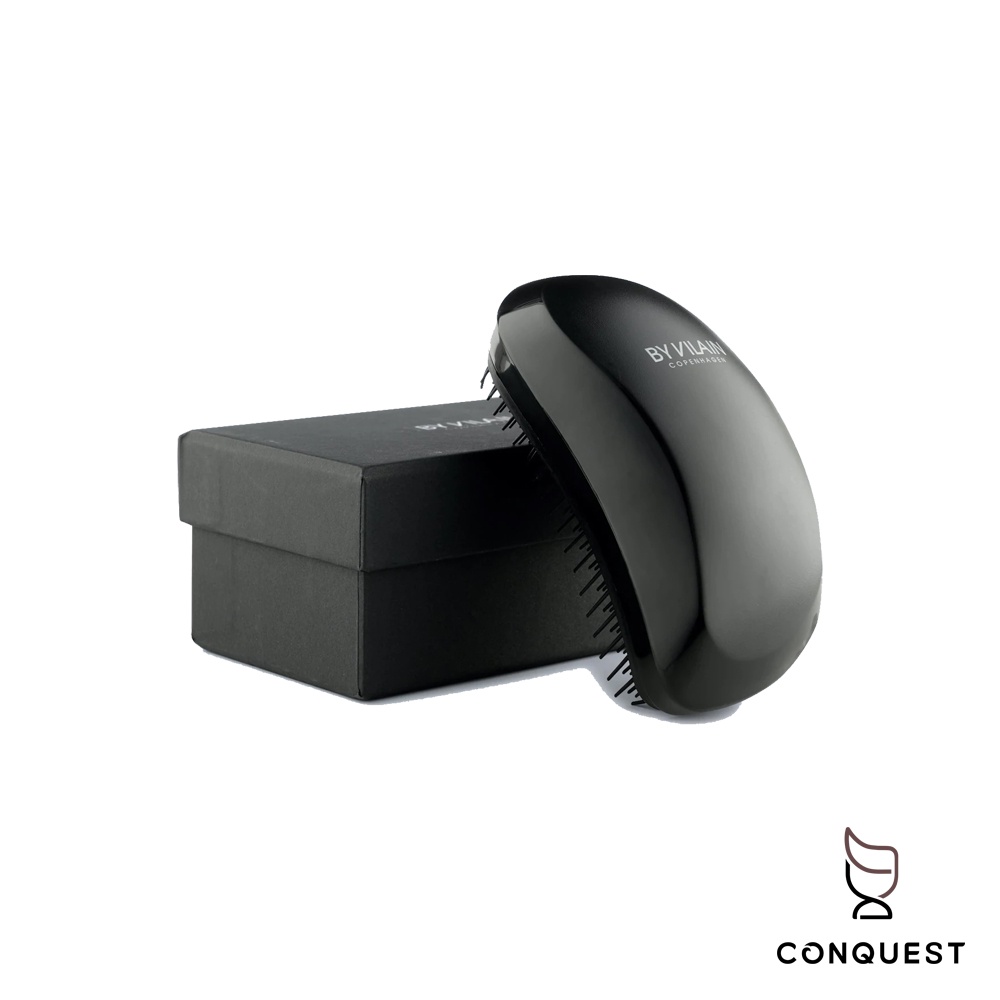 CONQUEST 】By Vilain Detangler Hair Brush 順髮梳 乾溼兩用 人體工學好握好梳 | 蝦皮購物