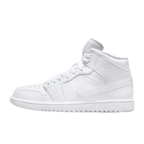 NIKE 籃球鞋 AIR JORDAN 1 MID 男 白 554724136 現貨 廠商直送 | 蝦皮購物