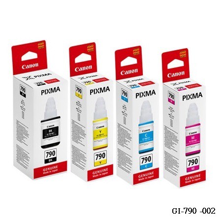 【Pro Ink】CANON G2002 G2010 原廠連供填充墨水 四色一組 黑+黃+藍+紅 - GI-790 含稅 | 蝦皮購物