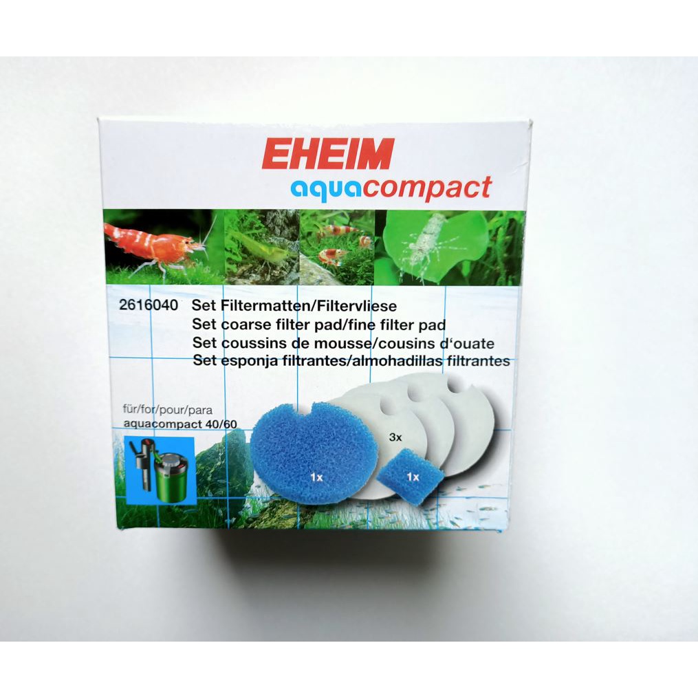 德國 EHEIM 【2004_2005 圓桶 專用 替換濾棉組】替換棉 白棉 生化綿 迷你 圓筒 過濾 | 蝦皮購物