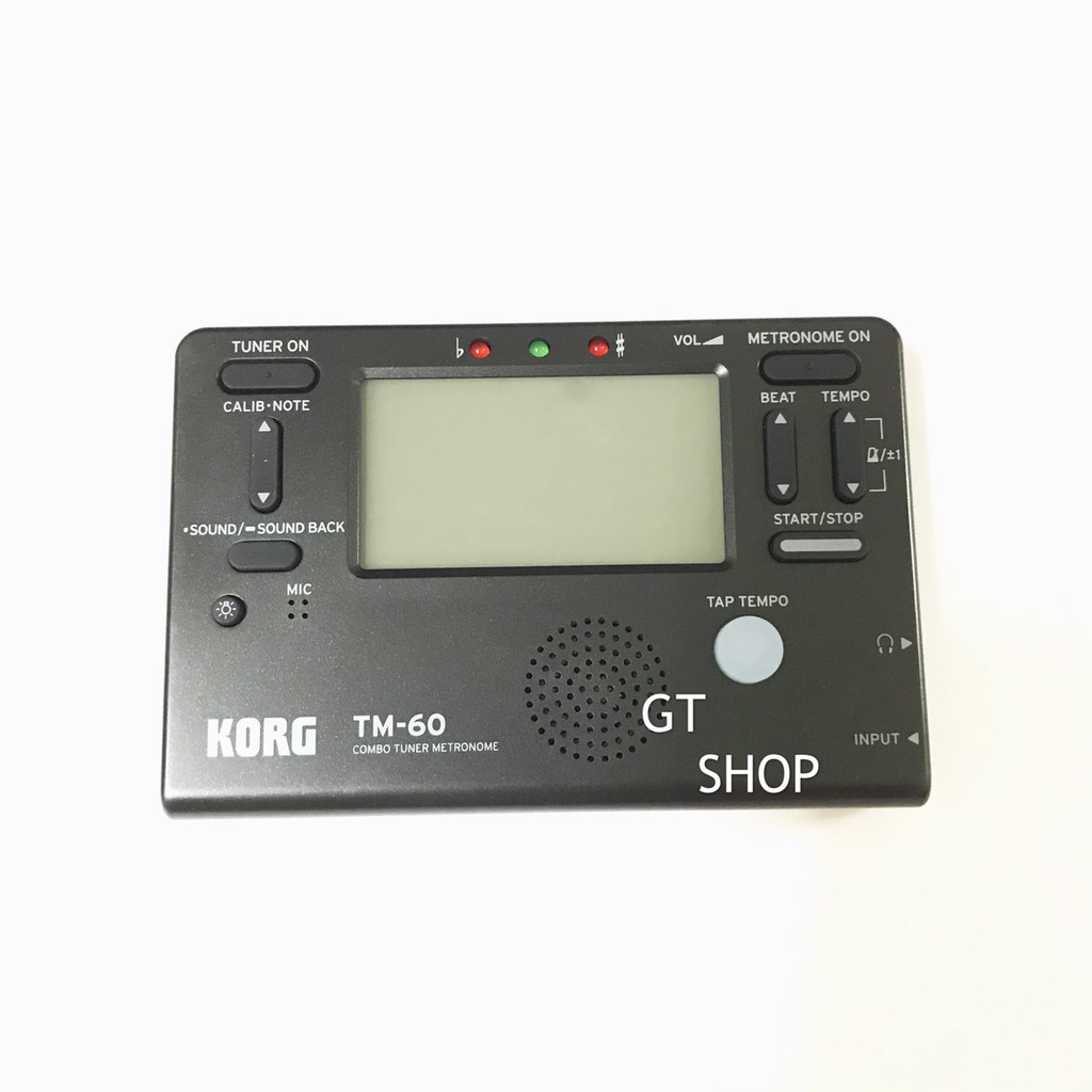 KORG TM-60 調音 節拍器 TM60 調音節拍可同時使用 調音器 也是 節拍器 korg tm60 | 蝦皮購物