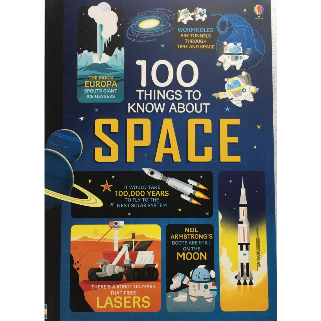 Usborne 100 Things to Know About Space (-TKSC-) | 蝦皮購物