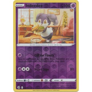 松梅桌遊舖 美版 國際版 SS8 127/264 Indeedee 爱管侍 外閃 劍盾 寶可夢 POKEMON | 蝦皮購物