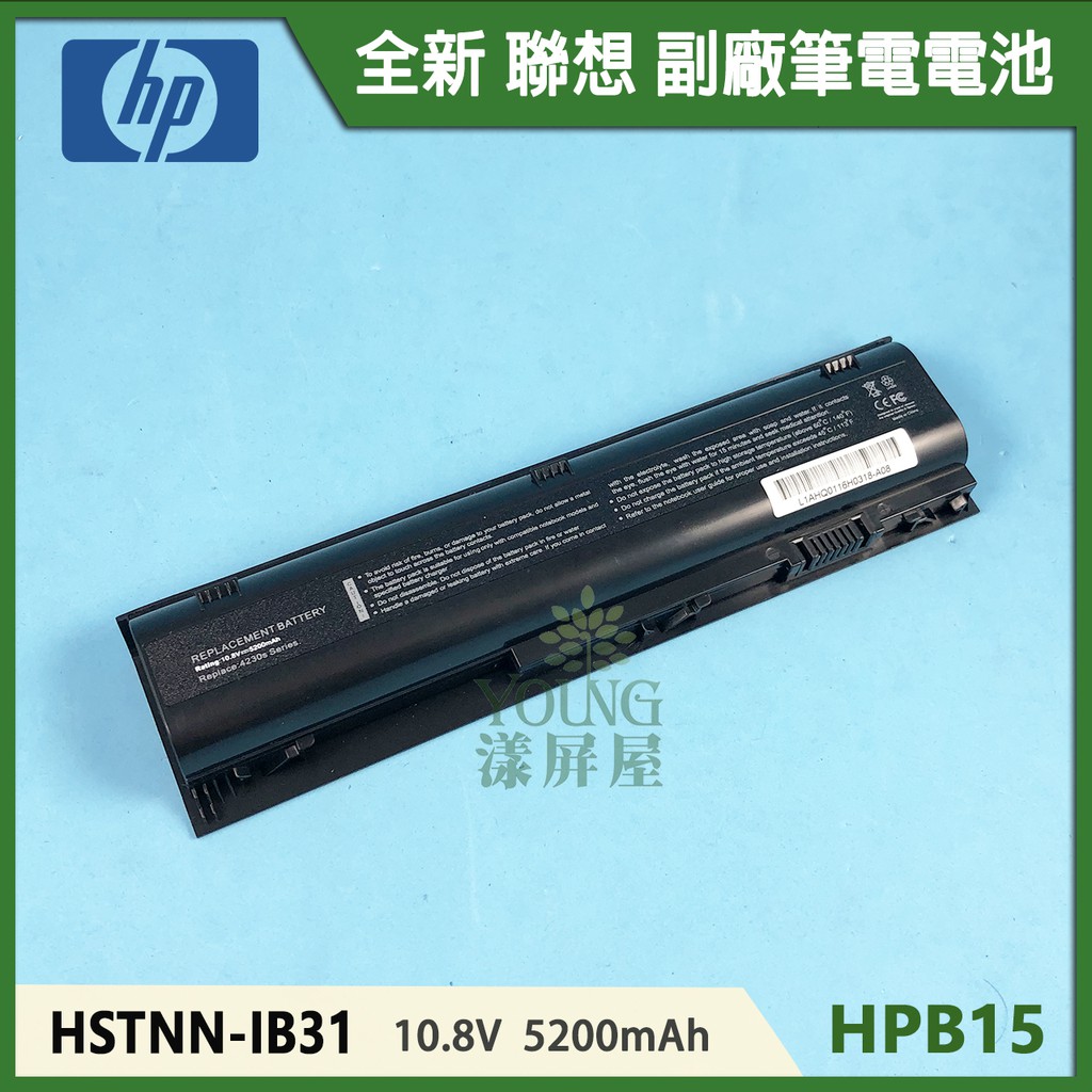 【漾屏屋】適用於HP 惠普 ProBook 4230S JN06 JN04 HSTNN-IB31 全新 副廠 筆電 電池 | 蝦皮購物
