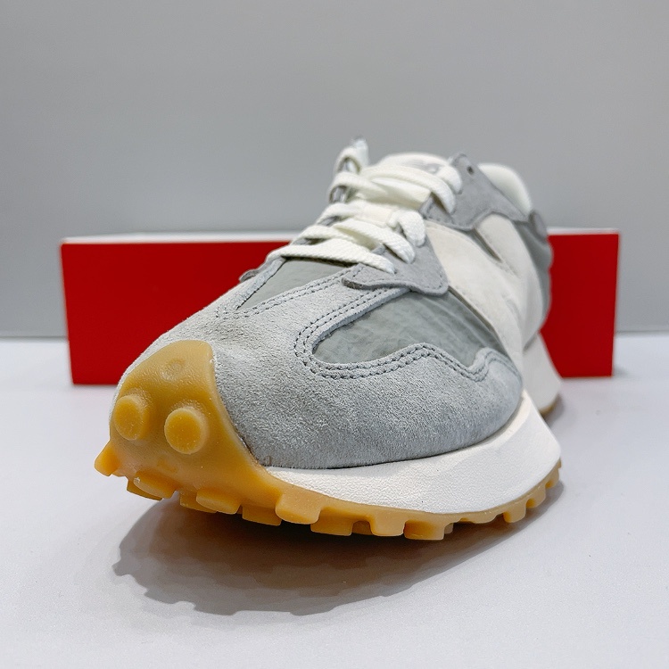 New Balance NB 327 男女款 灰色 麂皮 皮革 D楦頭 運動 休閒鞋 MS327KA1 | 蝦皮購物