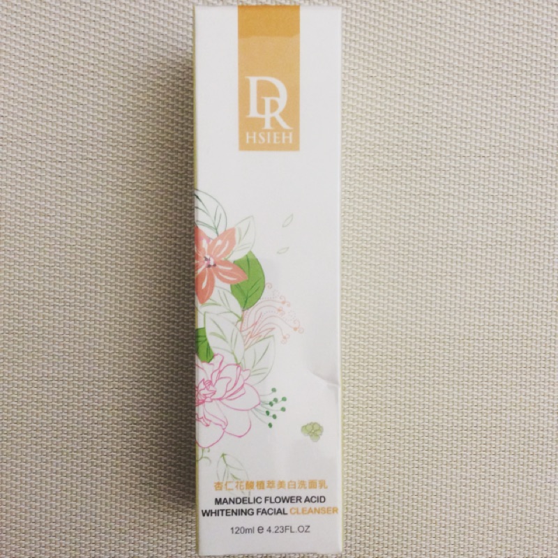 DR HSIEH 杏仁花酸植萃美白洗面乳 120ml | 蝦皮購物