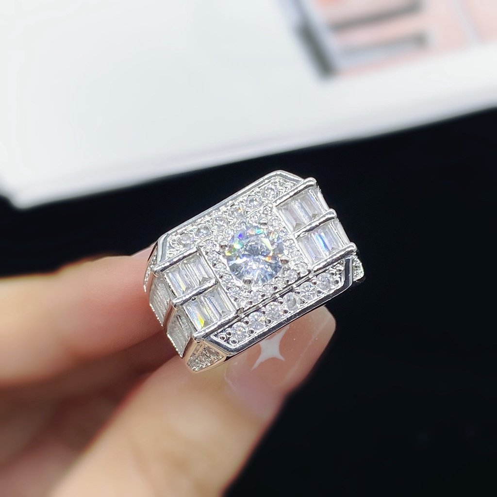 隔日到貨 闆娘極力推薦 法拉利 1克拉 D VVS1 3EX 八心八箭 摩星鑽 戒指 固定戒圍1235 | 蝦皮購物