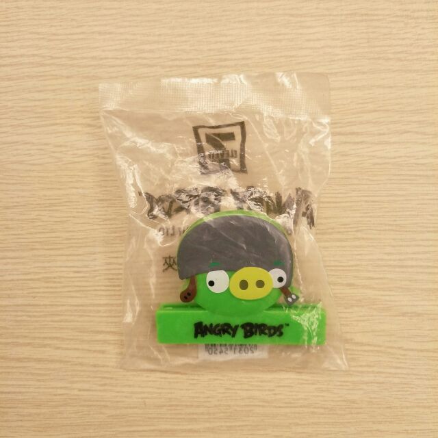 [3F-2雜貨舖] 7-11 集點滿額活動 Angry Birds 憤怒鳥生活萬用夾 鋼盔豬 / 夾子 文具用品 | 蝦皮購物