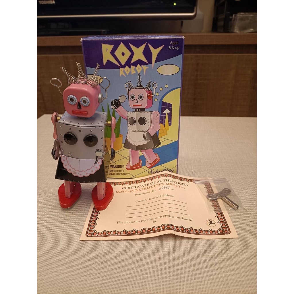 Saint John 鐵皮玩具機器人 Roxy Robot | 蝦皮購物