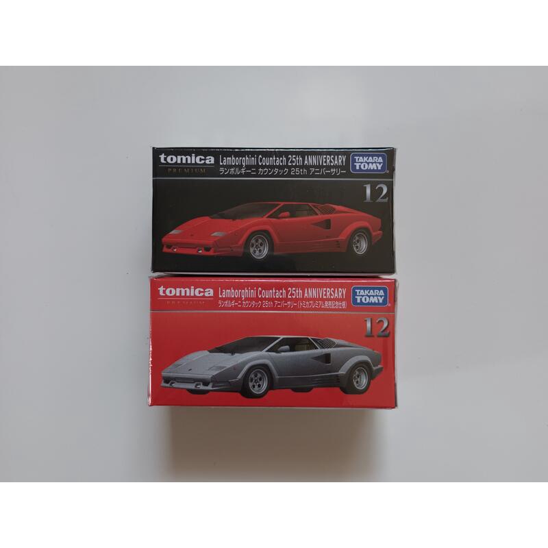 TOMICA 12 Lamborghini Countach 25th ANNIVERSARY 藍寶堅尼 初回 一般 | 蝦皮購物