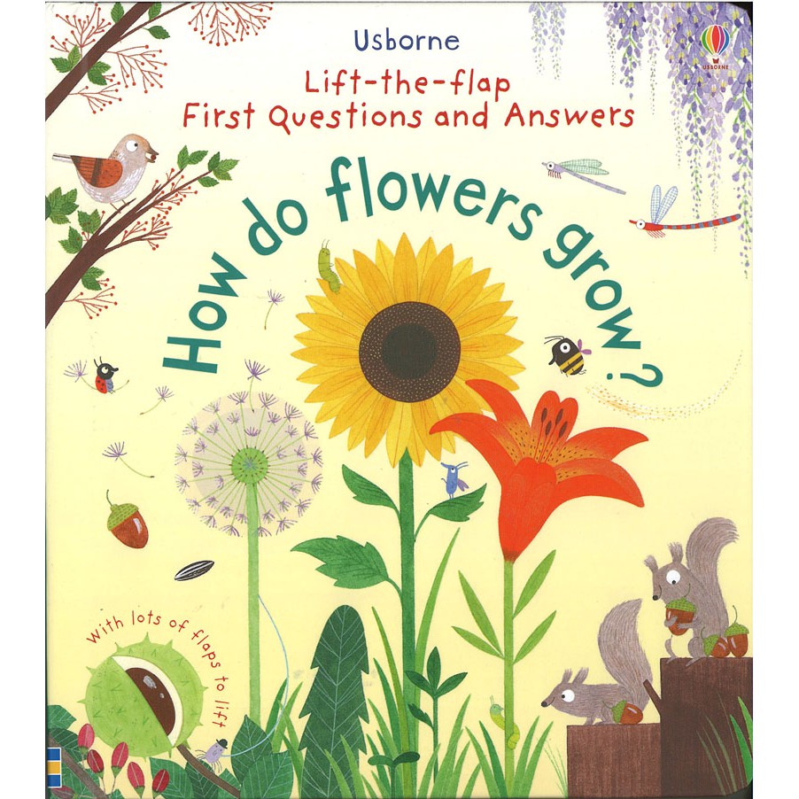 HOW DO FLOWERS GROW?｜中階英文科普知識百科｜FIRST Q&A系列.【麥克兒童外文書店】 | 蝦皮購物