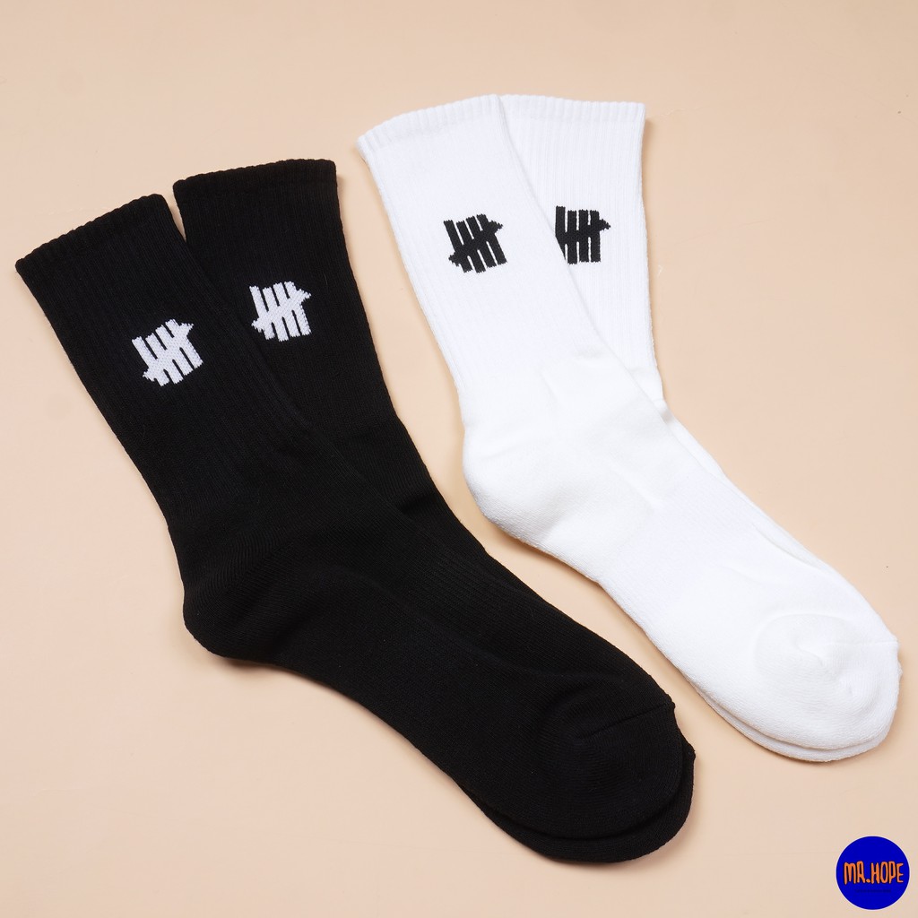 【MR.HOPE】補貨 UNDEFEATED ICON CREW SOCKS 中筒 襪子 高品質 厚底 毛巾底 | 蝦皮購物