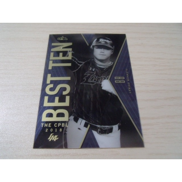 2020 中華職棒29年 最佳10人 外野手 Lamigo桃猿 藍寅倫 BT08 | 蝦皮購物