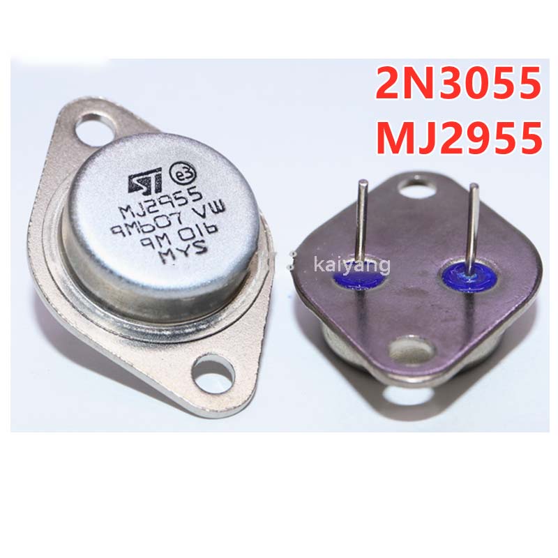 10個mj2955g MJ2955 2N2955 2N3055 TO-3金封大功率晶體管 | 蝦皮購物