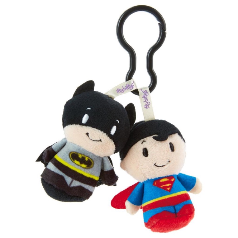 Hallmark itty bittys 蝙蝠俠 超人 Batman and Superman 吊飾 玩偶 娃娃 DC | 蝦皮購物