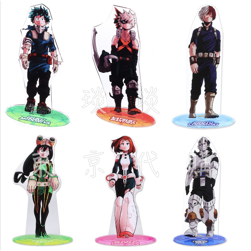 【琰琰東京代購】現貨 我的英雄學院 JCS 原畫立牌 MEGA 綠谷出久 爆豪勝己 轟焦凍 飯田天哉 麗日御茶子 立牌 | 蝦皮購物