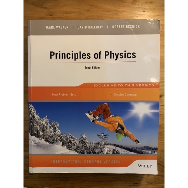 普通物理 Principles of Physics, 10th, Walker. Halliday. Resnick. | 蝦皮購物