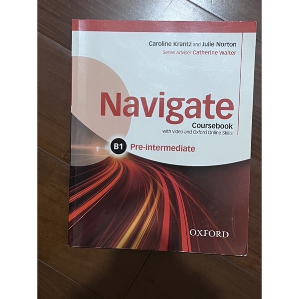 Navigate Coursebook B1 OXFORD(附DVD) | 蝦皮購物