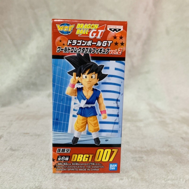 全新 代理版 Dragon ball 七龍珠 GT wcf vol. 2 賽亞人 悟空 小悟空 小時候 | 蝦皮購物