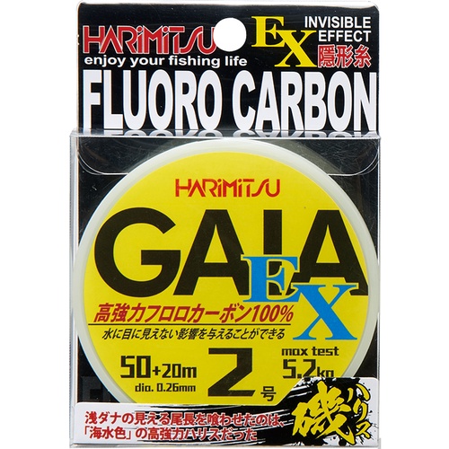 【鄭哥釣具】HARIMITSU 泉宏 GAIA EX 70M 隱型 藍色 卡夢線 小包裝 大容量 碳素線 卡夢線 碳線 | 蝦皮購物