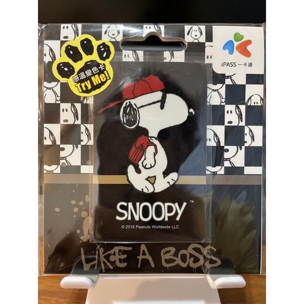 ipass一卡通 史努比 boss blue | 蝦皮購物