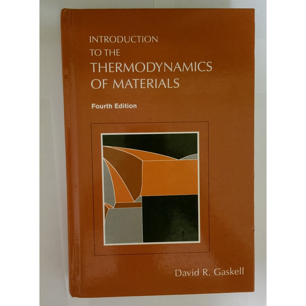 [材料熱力學]introduction To The Thermodynamics Of Materials 4th Gaskell
