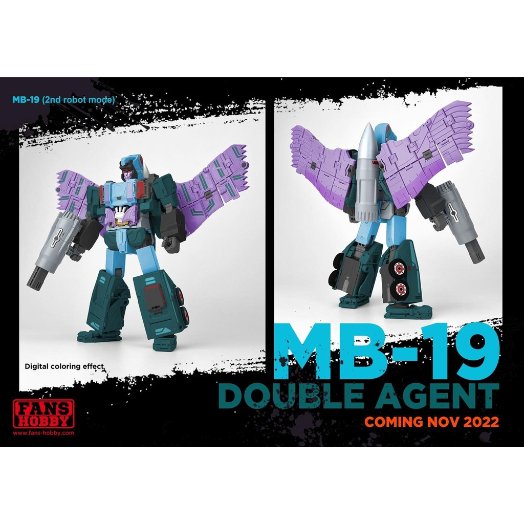 玩具聯合國★ 預購免訂金 FansHobby MB-19 雙面間諜 快槍手 導彈車 獵鷹 MP比例 MB19 | 蝦皮購物