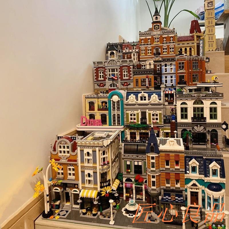 【台灣出貨】兼容樂高街景系列城市百貨大樓巴黎餐廳偵探社成人高難度積木玩具【匠心良品】 | 蝦皮購物