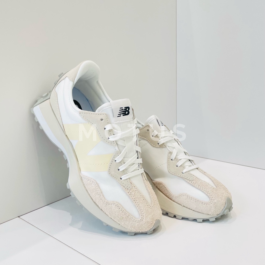 Motus | New Balance 327 女 奶黃 休閒鞋 WS327EO | 蝦皮購物