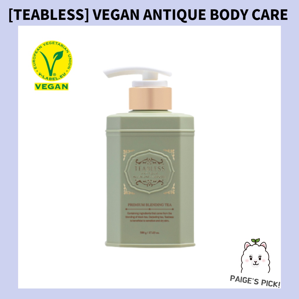 [TEABLESS] 韓國高級產品 素食主義高級混合茶復古多合一身體&頭髮&潔面乳 500g | 蝦皮購物