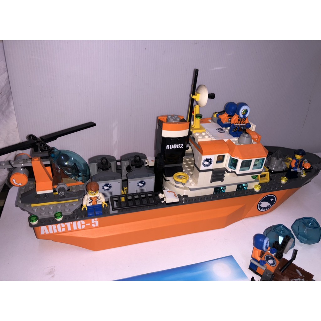 LEGO 60062 (Arctic Icebreaker 極地破冰船) | 蝦皮購物