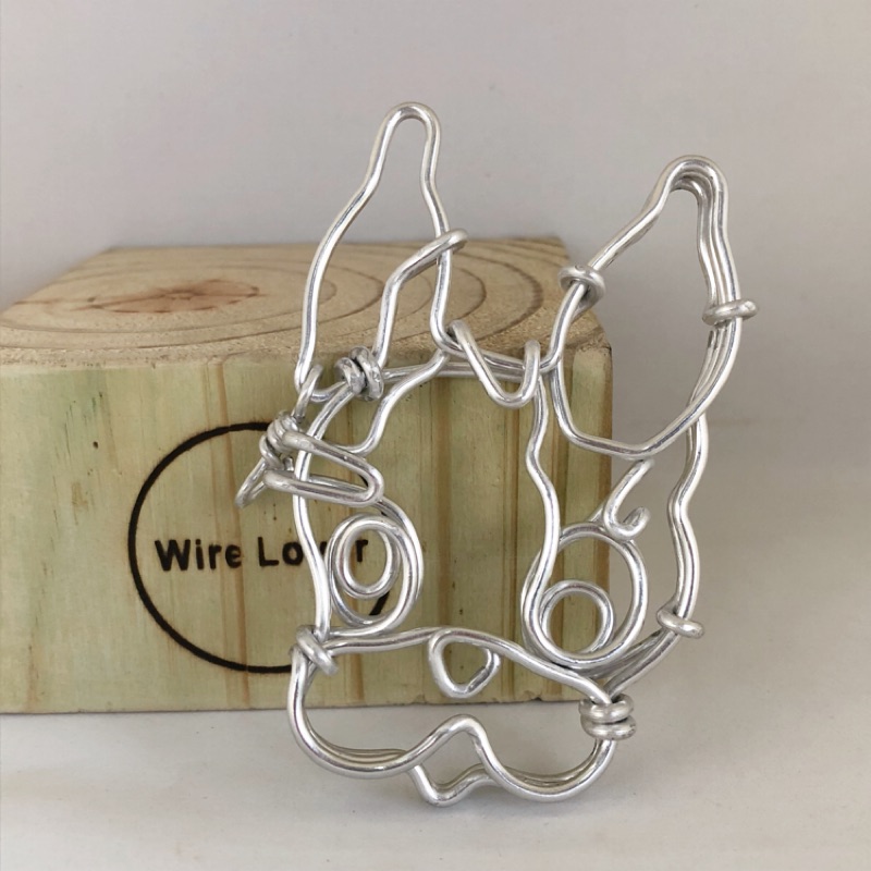 情鋁創意折字 Wire♥lover 法鬥 | 蝦皮購物