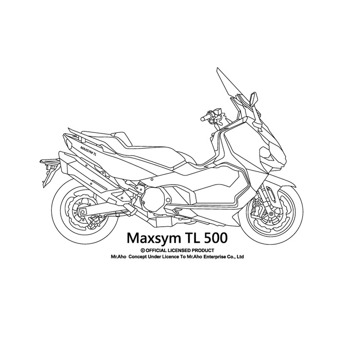 【Nika 設計師T恤】SYM Maxsym TL 500 Maxsym 400 MAXSYM 600i摩托車T恤-短袖 | 蝦皮購物