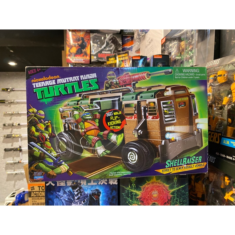 Teenage Mutant Ninja Turtles Shellraiser 忍者龜 戰車 載具 絕版 | 蝦皮購物