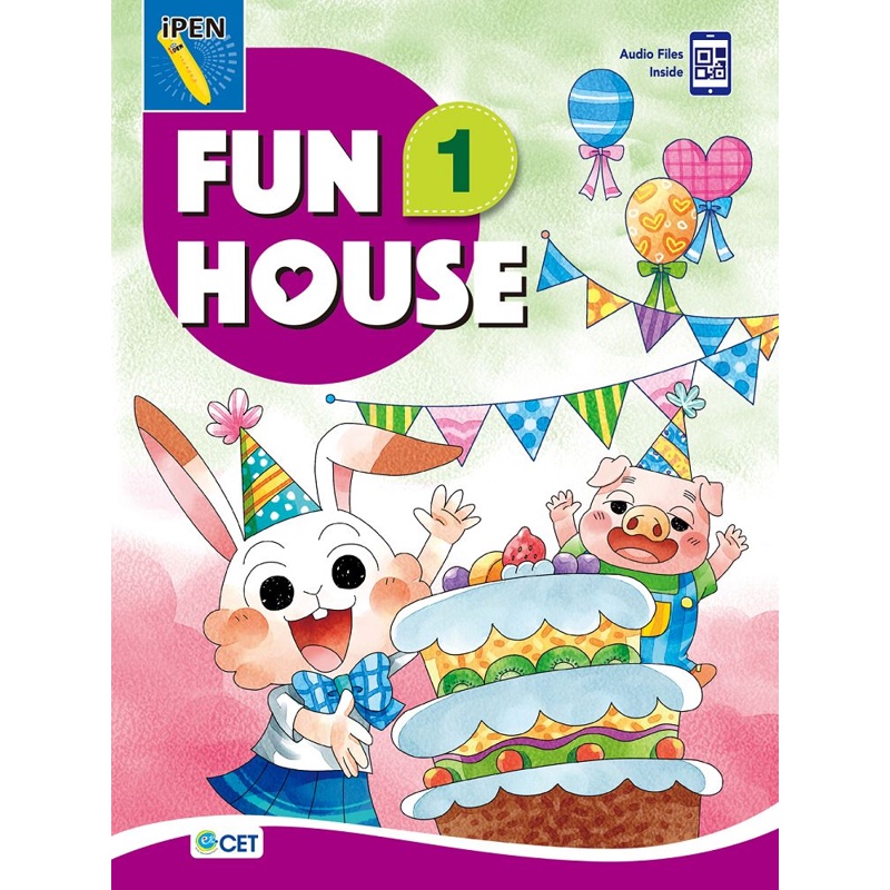 Fun House 1 Student Book （附全書音檔 QR code）[9折]11100983464 TAAZE讀冊生活網路書店 | 蝦皮購物