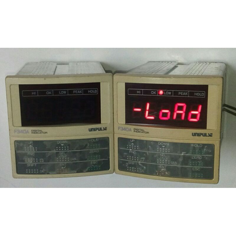 🌞現貨保固 日本製 DIGITAL INDICATOR UNIPULSE F340A 數字指示器測力儀 DIN 96 | 蝦皮購物