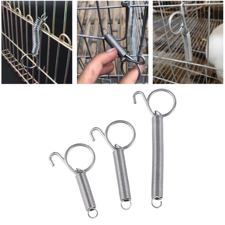 門籠鉤的彈簧鎖 Kunci spring Sangkar 高品質多功能彈簧盆巴凱 5 / 7 / 8.2 / 11.3 | 蝦皮購物