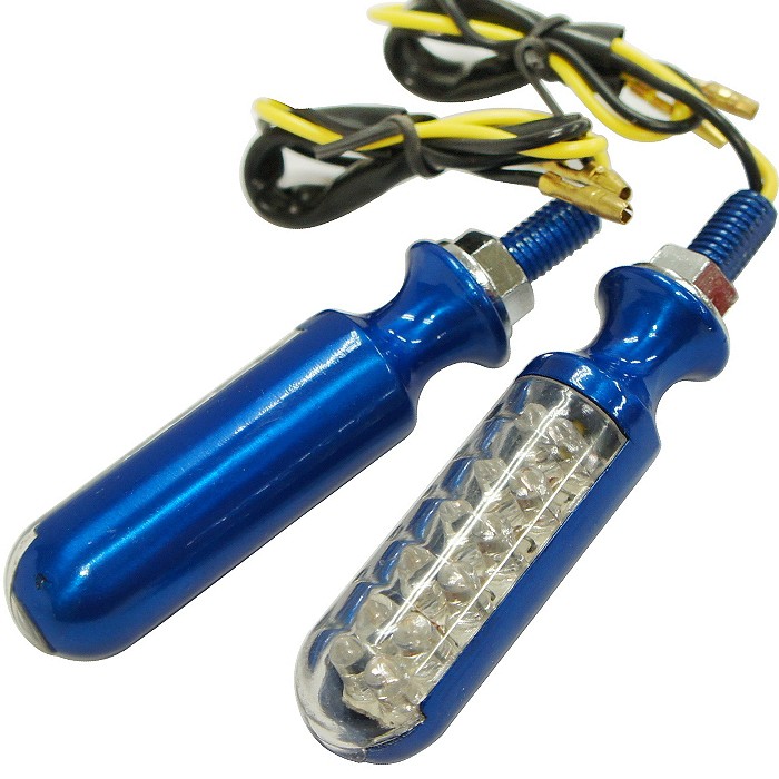 233A088 NINI-S-LED9 方向燈 藍殼藍光2入 LED 方向燈 轉向燈 摩托車 重機 尾燈 改裝 機車 | 蝦皮購物