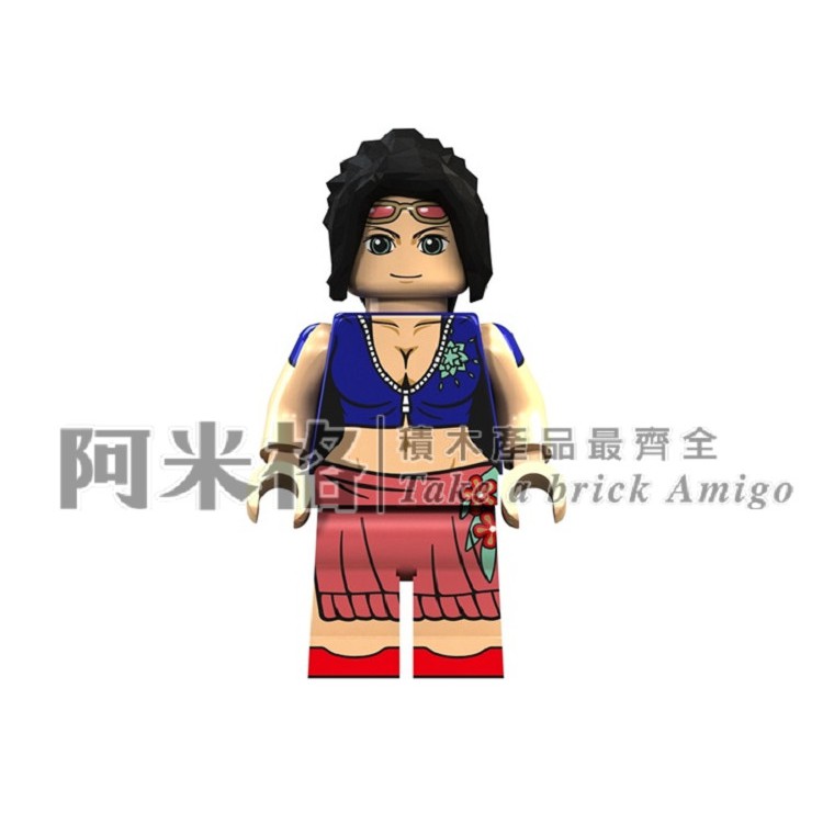 阿米格Amigo│XP095 妮可 羅賓 Robin 海賊王 航海王 One Piece 積木 第三方人偶 | 蝦皮購物