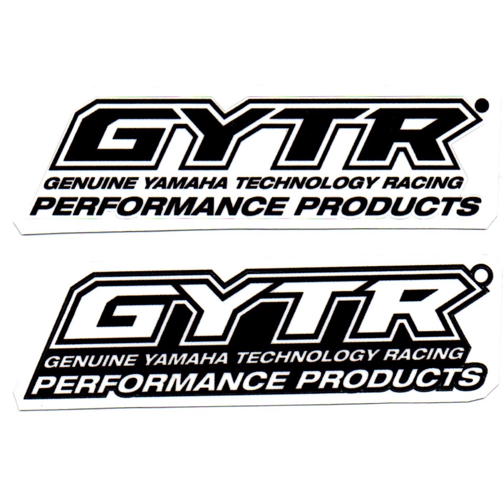 【Pit Line Design】YAMAHA-GYTR兩入_高階鑄造膜料機車汽車貼紙 賽車同等級彩貼 | 蝦皮購物