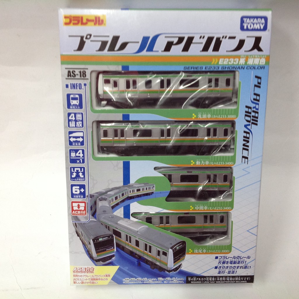 《CS洽興》PLARAIL 鐵道王國 ADVENCE AS-18 E233系 (ACS遙控對應)_ TP82256 | 蝦皮購物