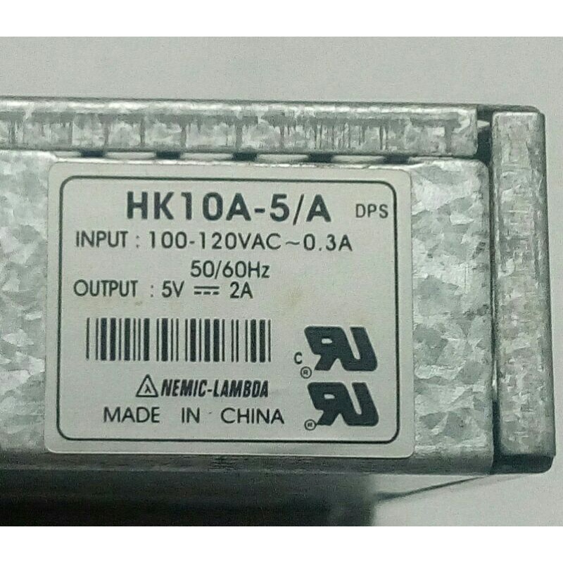 🌞二手現貨保固NEMIC-LAMBDA朗達TDK電源供應器HK10A-5/A 出DC5V 2A 入100-120VAC | 蝦皮購物