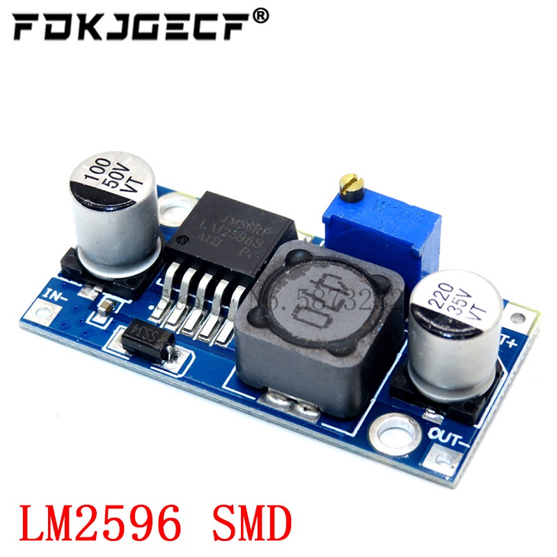 Lm2596 DC-DC降壓轉換器模塊3A可調降壓模塊LM2596S-ADJ穩壓24V 12V 5V 3V LM2596 | 蝦皮購物