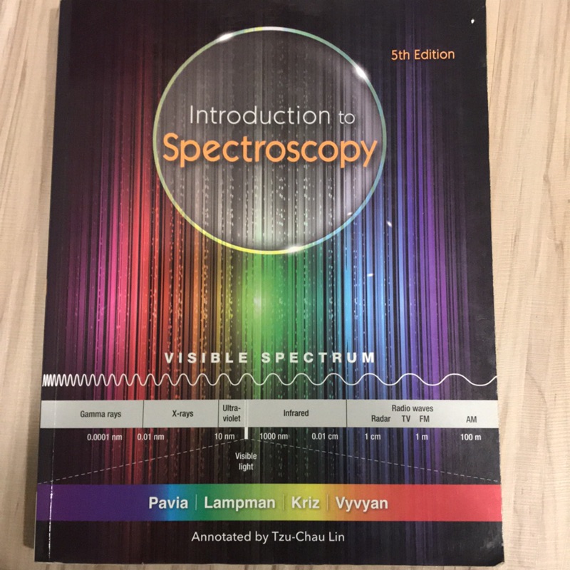 Introduction to spectroscopy pavia 5th edition 有機光課本 | 蝦皮購物